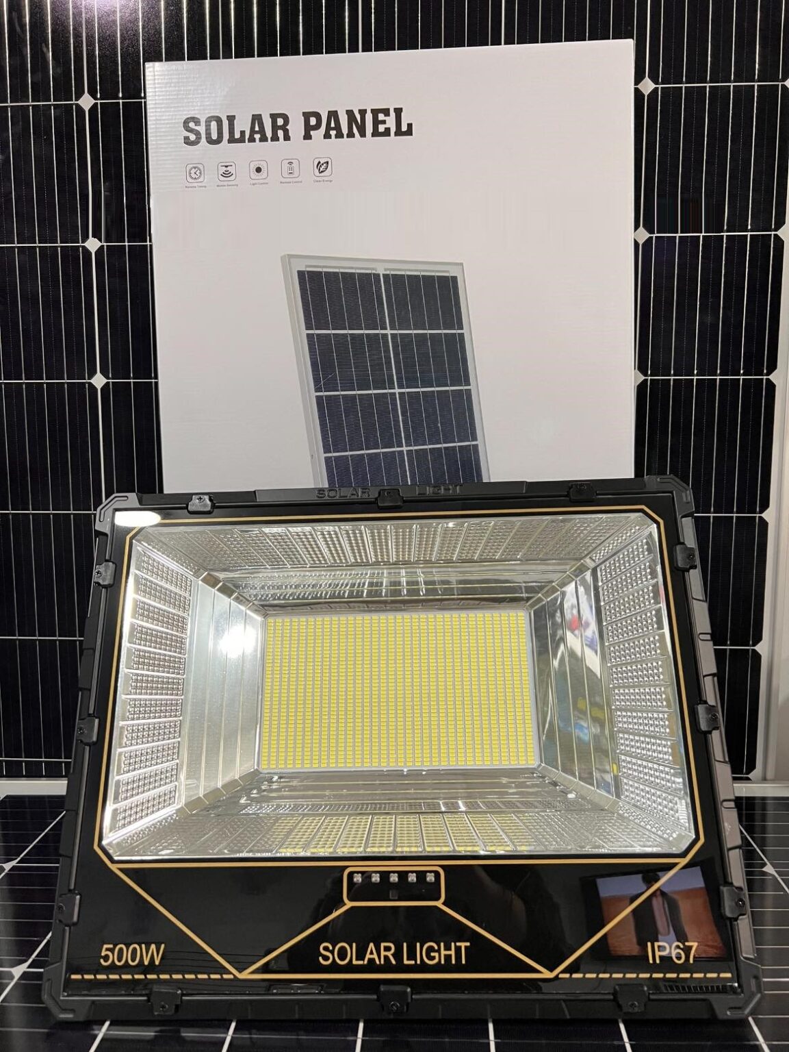 REFLECTOR SOLAR LIGHT 500W (CODE T-Z) - Paneles solares en Perú , Kits ...