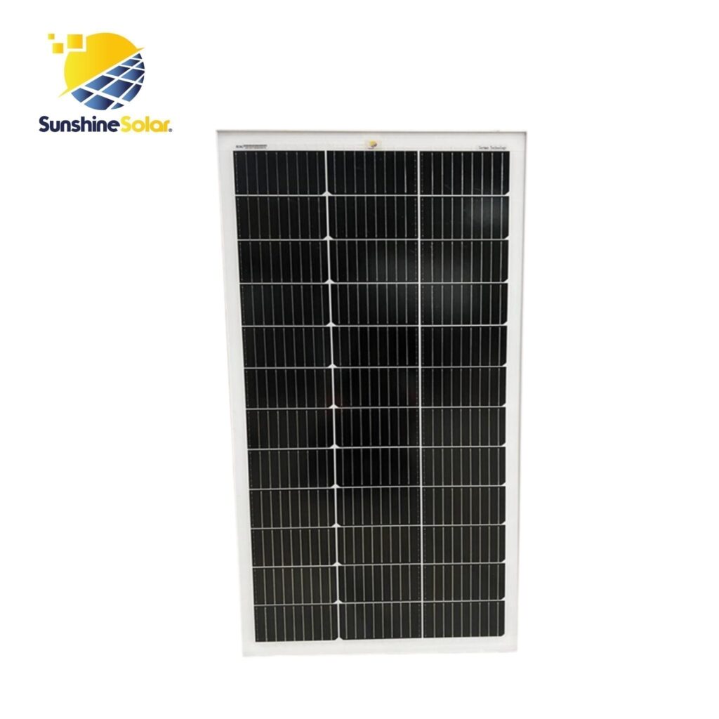 Panel Sunshine Solar 100W 12V Monocristalino - Paneles solares en Perú , Kits Solares Perú ...