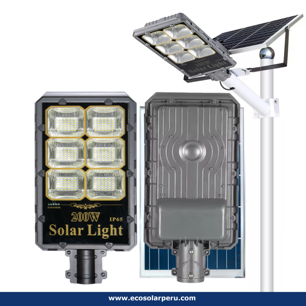 LUMINARIA PASTORAL SOLAR 200W GOLDEN (CODE M) – Paneles solares en Perú ...