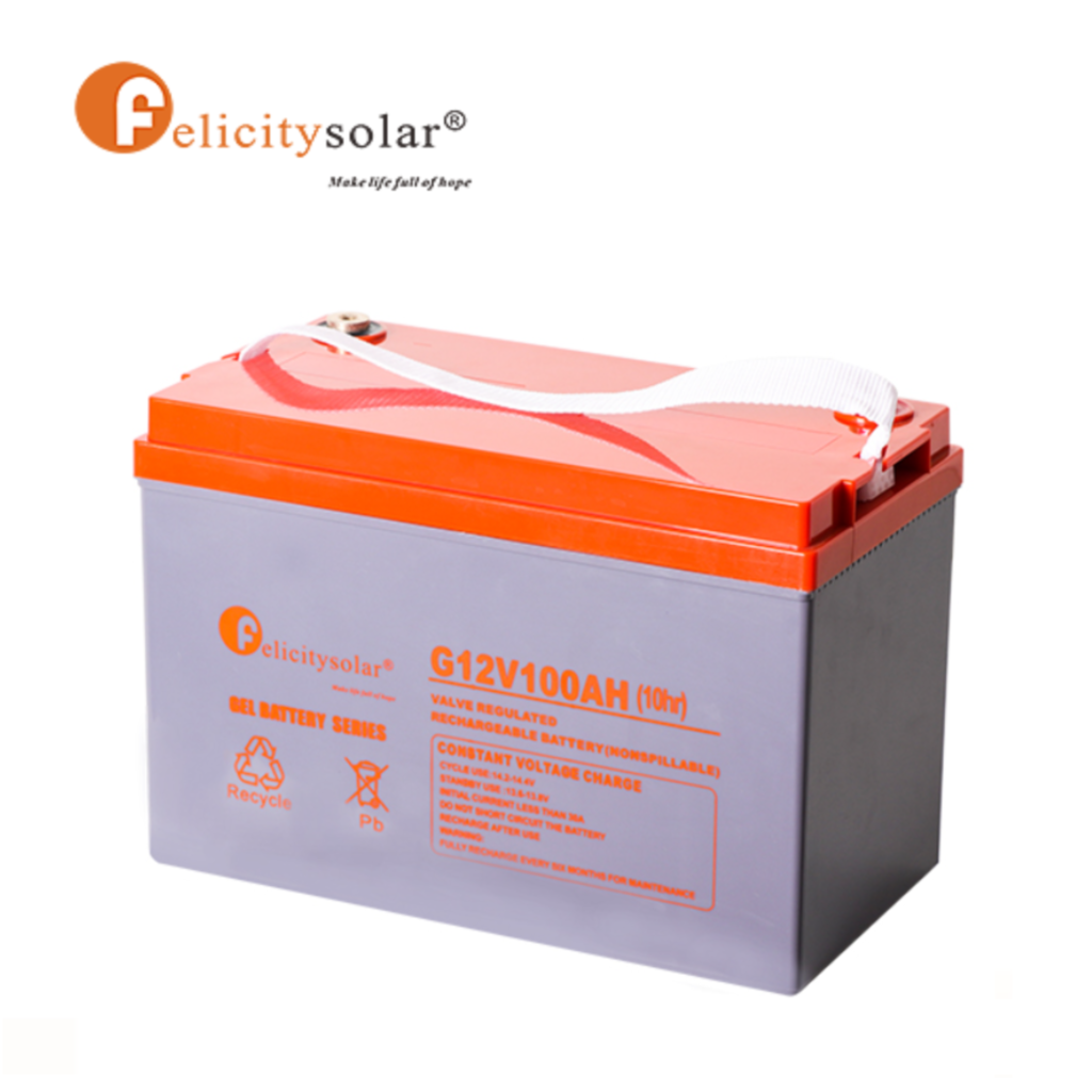 BATERIA GEL FELICITY SOLAR 100Ah 12V | FL-G-100 - Paneles solares en ...