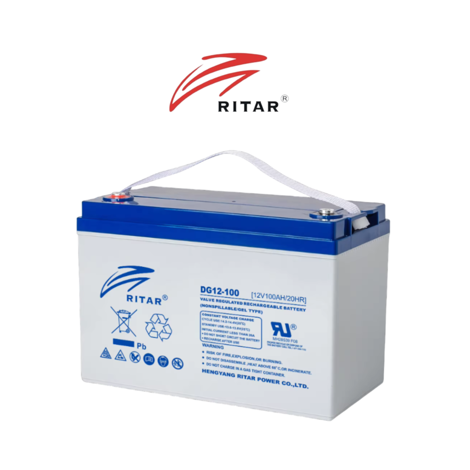 BATERIA RITAR GEL 100Ah 12v | DG12100 - Paneles solares en Perú , Kits ...