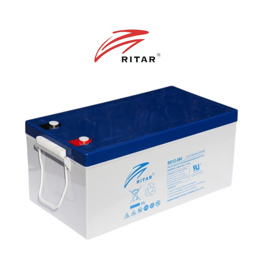 BATERIA RITAR GEL 260Ah 12v - Paneles solares en Perú , Kits Solares ...